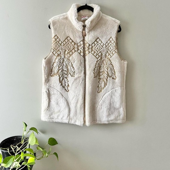 Jackets & Coats | Vintage Cream Vest | Poshmark